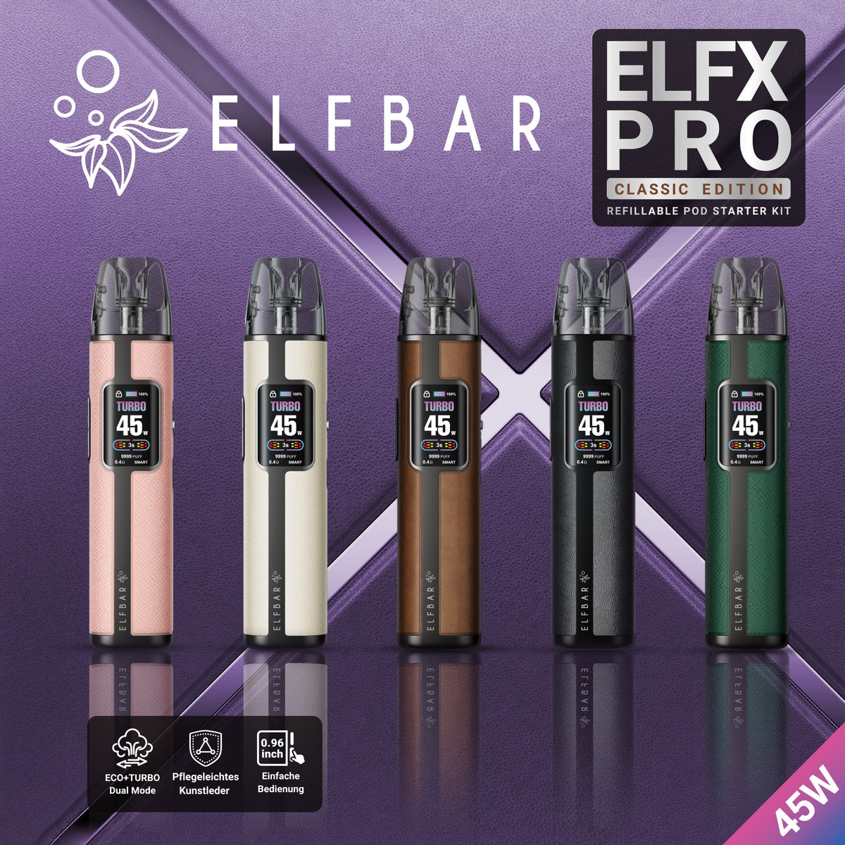 ELFX Pro | leistungsstarke Pod-System Akkuträger | ELFBAR — ELFBAR Shop
