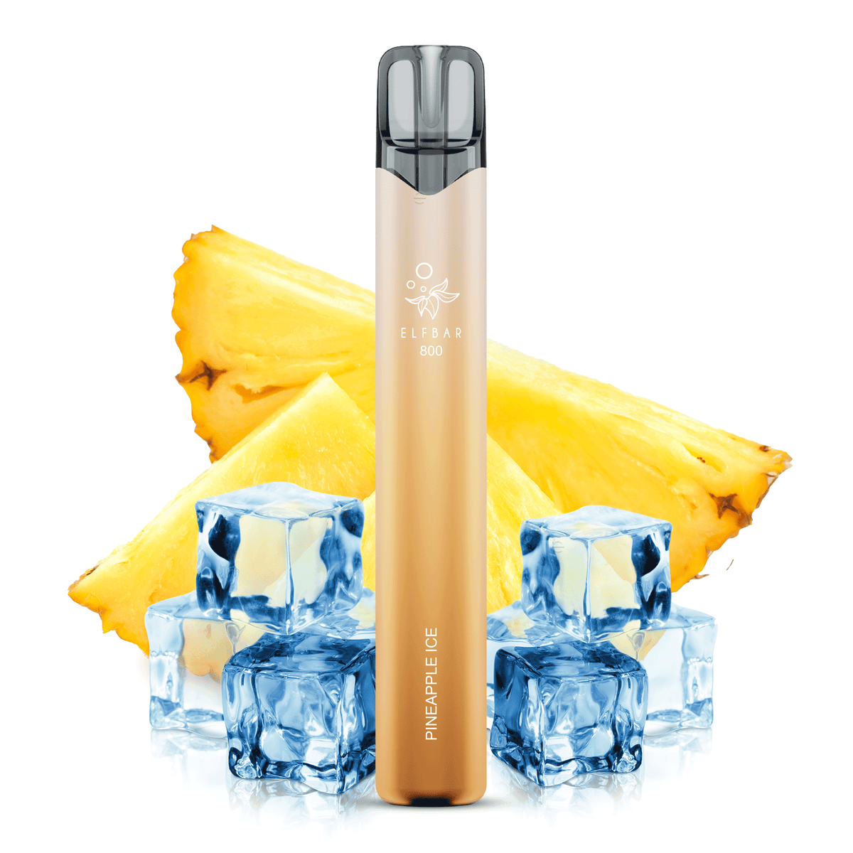 Ananas Ice Vape | Gold Einweg E-Zigarette | 800 Züge — ELFBAR Shop