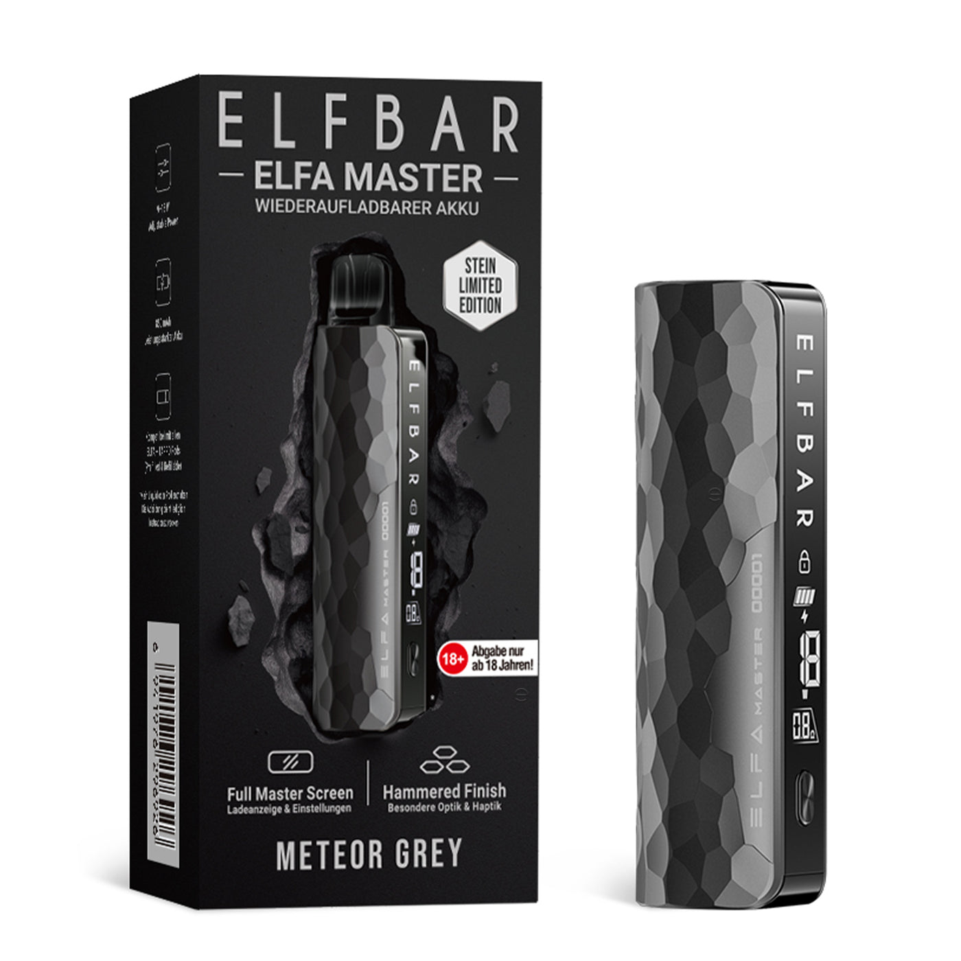 ELFBAR ELFA MASTER Meteor Grey (STEIN Limited Edition) — ELFBAR Shop