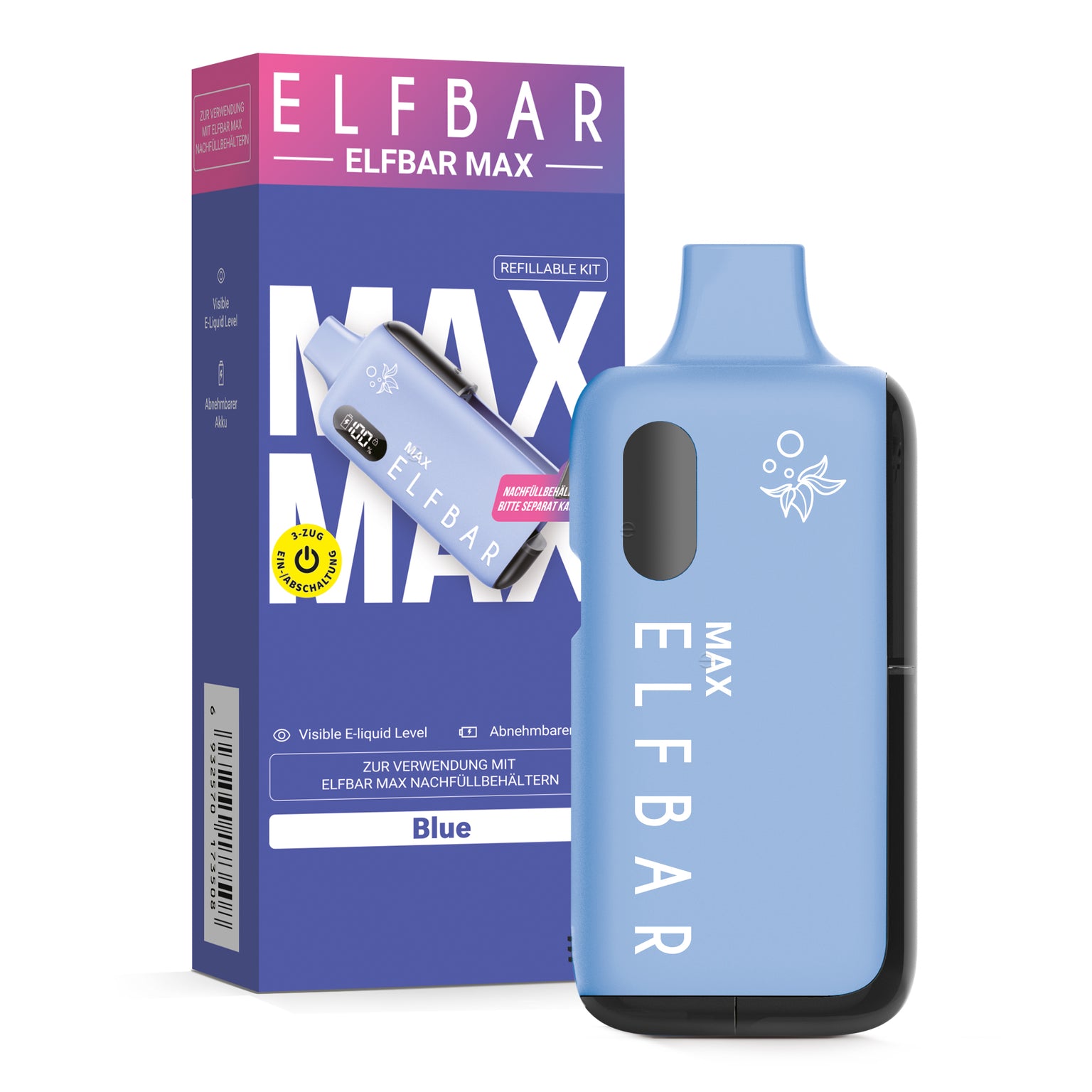 Max Vorgefüllt Pod-System | E-Zigaretten Akkuträger | ELFBAR — ELFBAR Shop